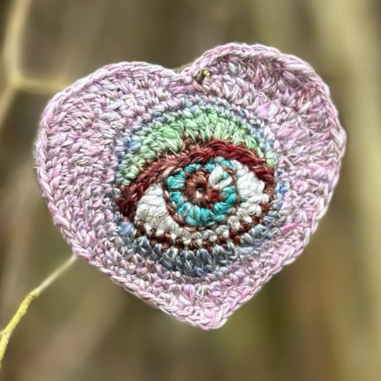 Love Eye Crochet Pattern PDF - Etsy