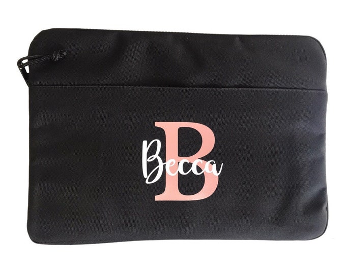 Personalised Laptop Case/bag 15 Inch Birthday/university Gift ...