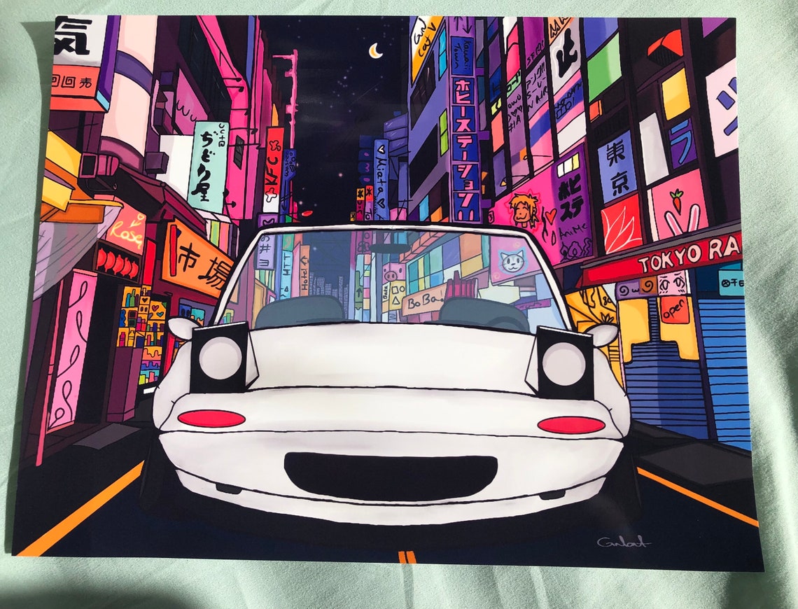 Mazda Miata Mx-5 90s Aesthetic | Etsy