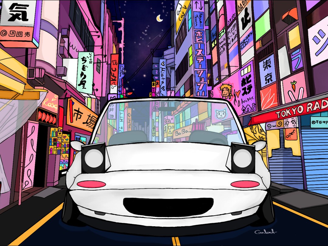 Mazda Miata Mx-5 90s Aesthetic - Etsy
