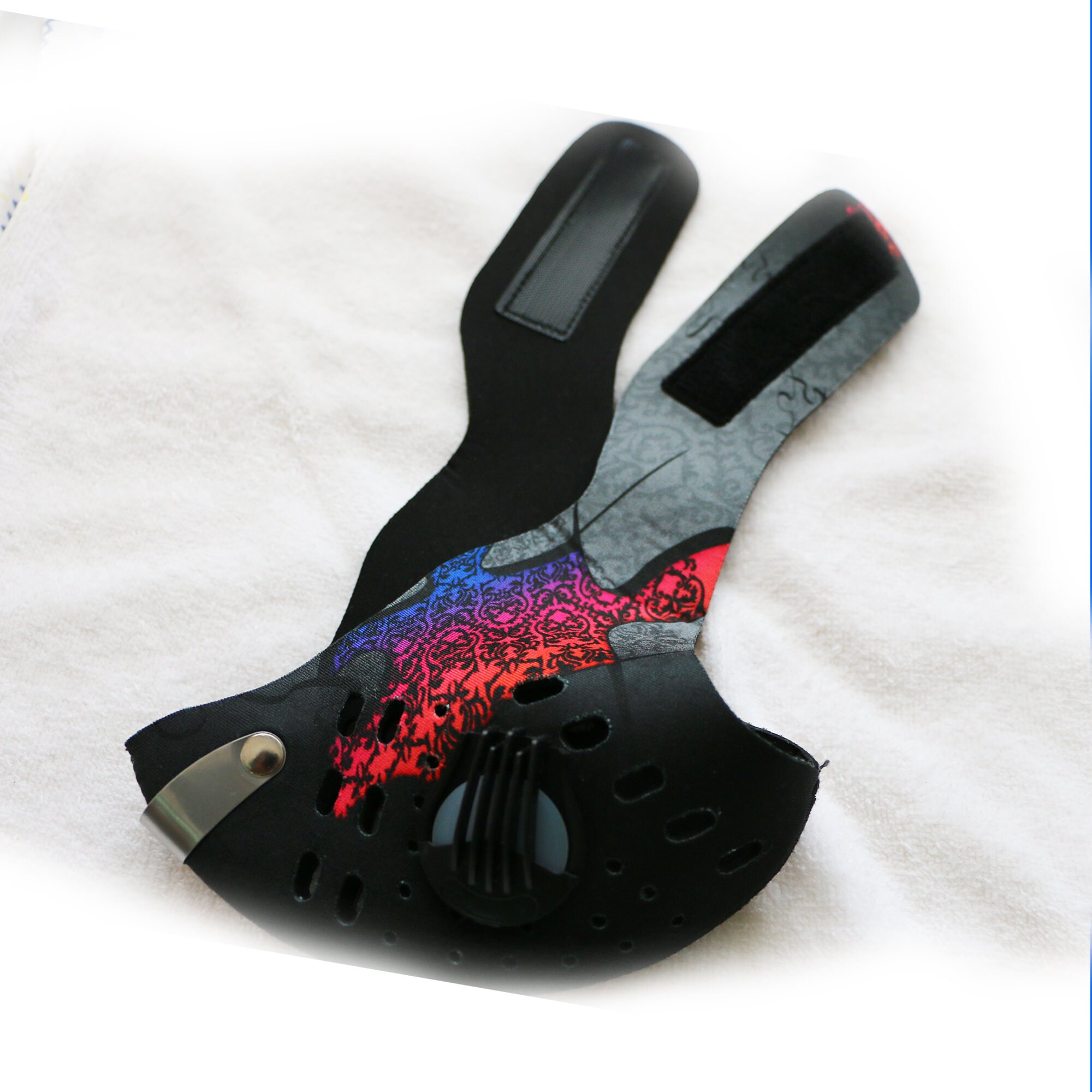 Cycling Face Mask Dust Activated Carbon With Filter Black - Etsy