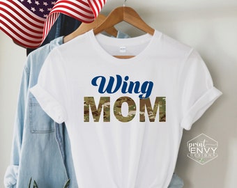Air Force Wing Mom | Etsy