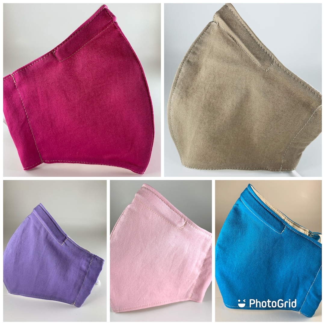 Best Fitting Washable Face Mask With Filter Pocket, Great Nose Wire ...