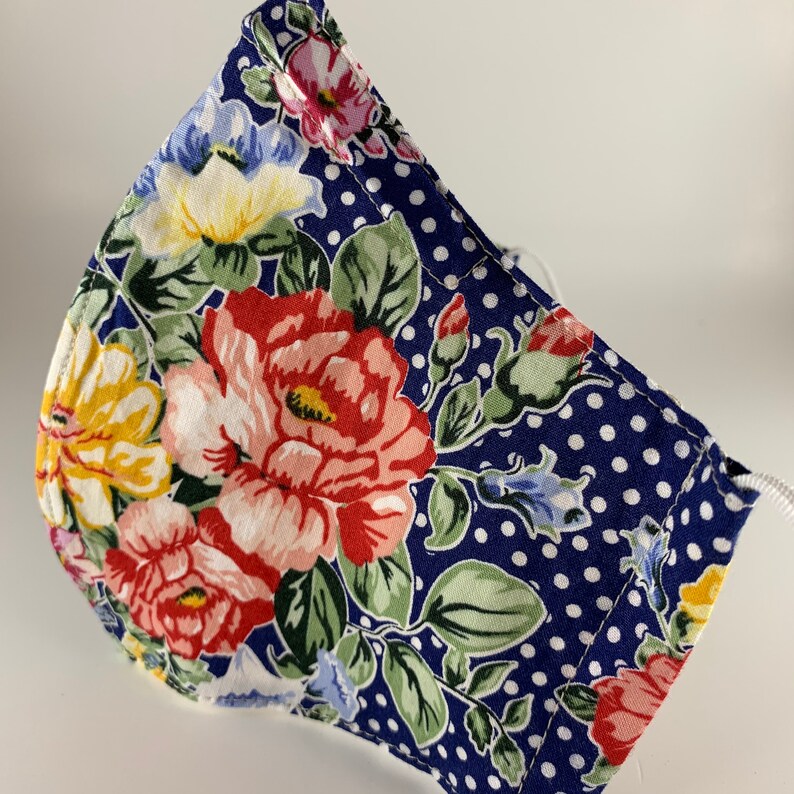 Best Fitting Washable Face Mask With Filter Pocket, Great Nose Wire ...