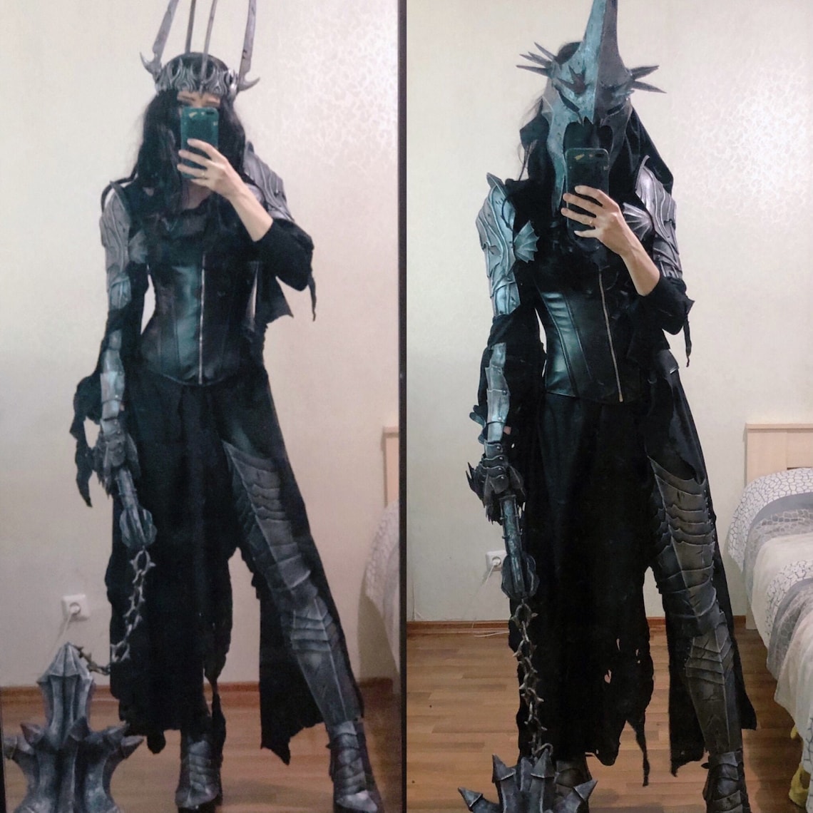 FEMALE Witch King's of Angmar Cosplay | Etsy