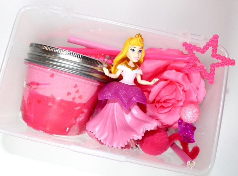 Princess Playdough Kit Sleeping Beauty Playdoh Kit - Etsy