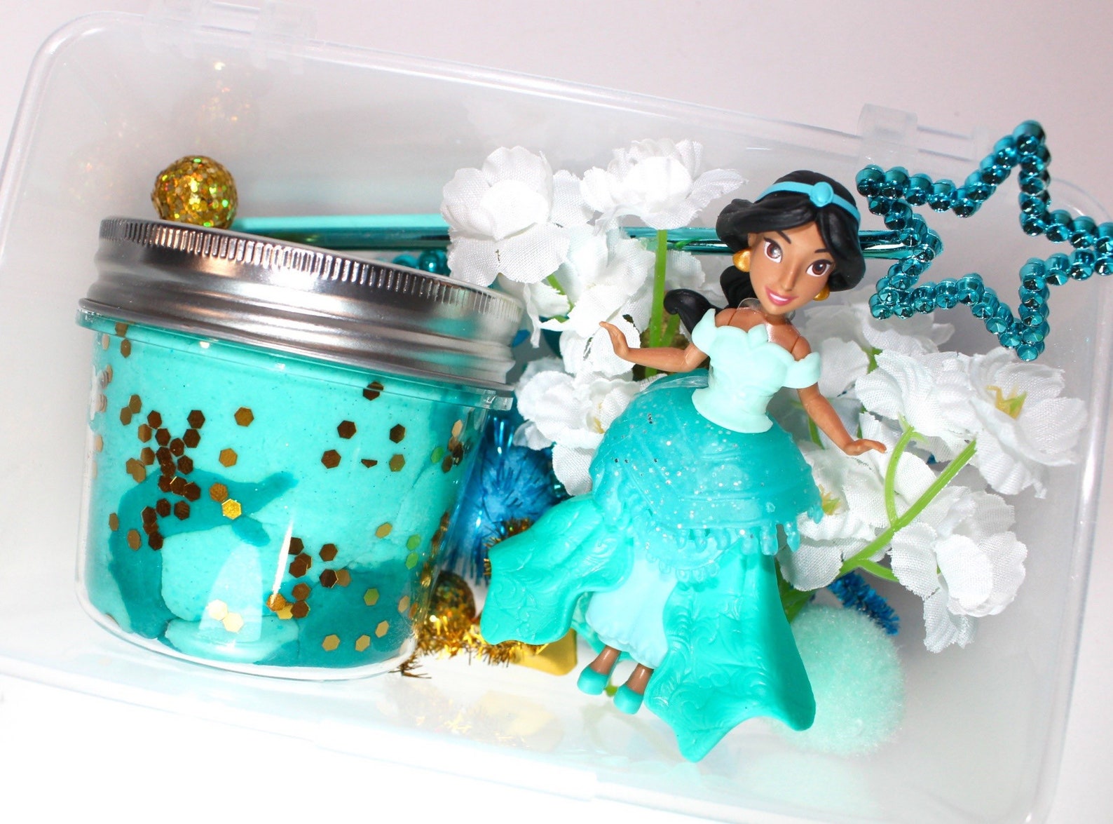 Princess Playdough Kit Sleeping Beauty Playdoh Kit | Etsy