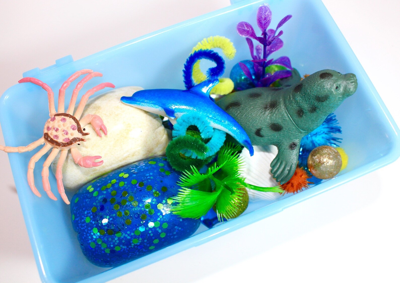 Sea Creature Playdough Kit Ocean Playdough Kit Ocean Sensory - Etsy