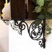 Large Iron Scroll Brackets - Etsy