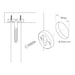 Strong Heavy Duty Flush Keyhole Hanger Bracket Kit With Fixings - Etsy UK