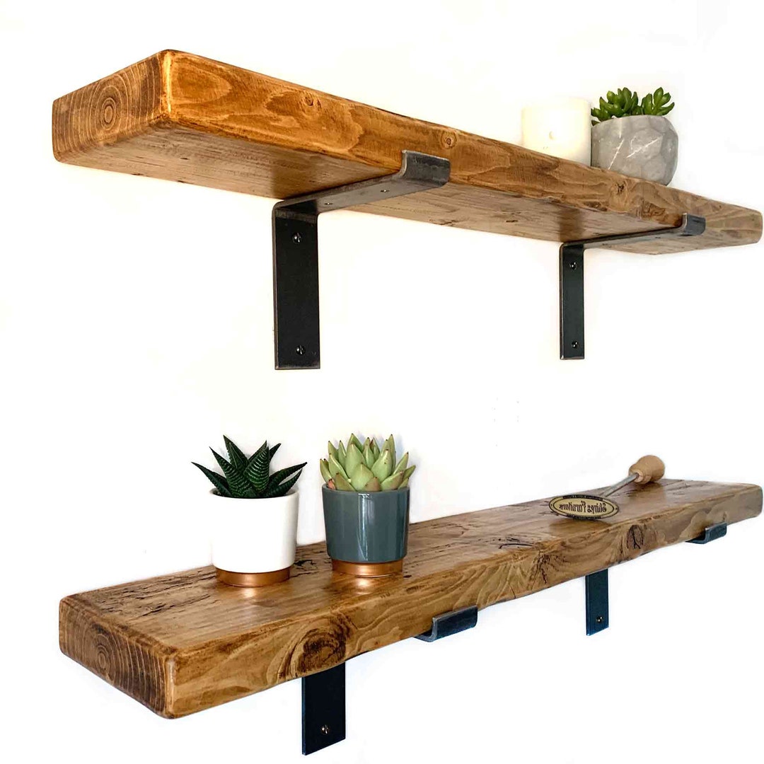 Shelves Industrial Rustic Scaffold Style 15cm X 4.7cm 6in X - Etsy