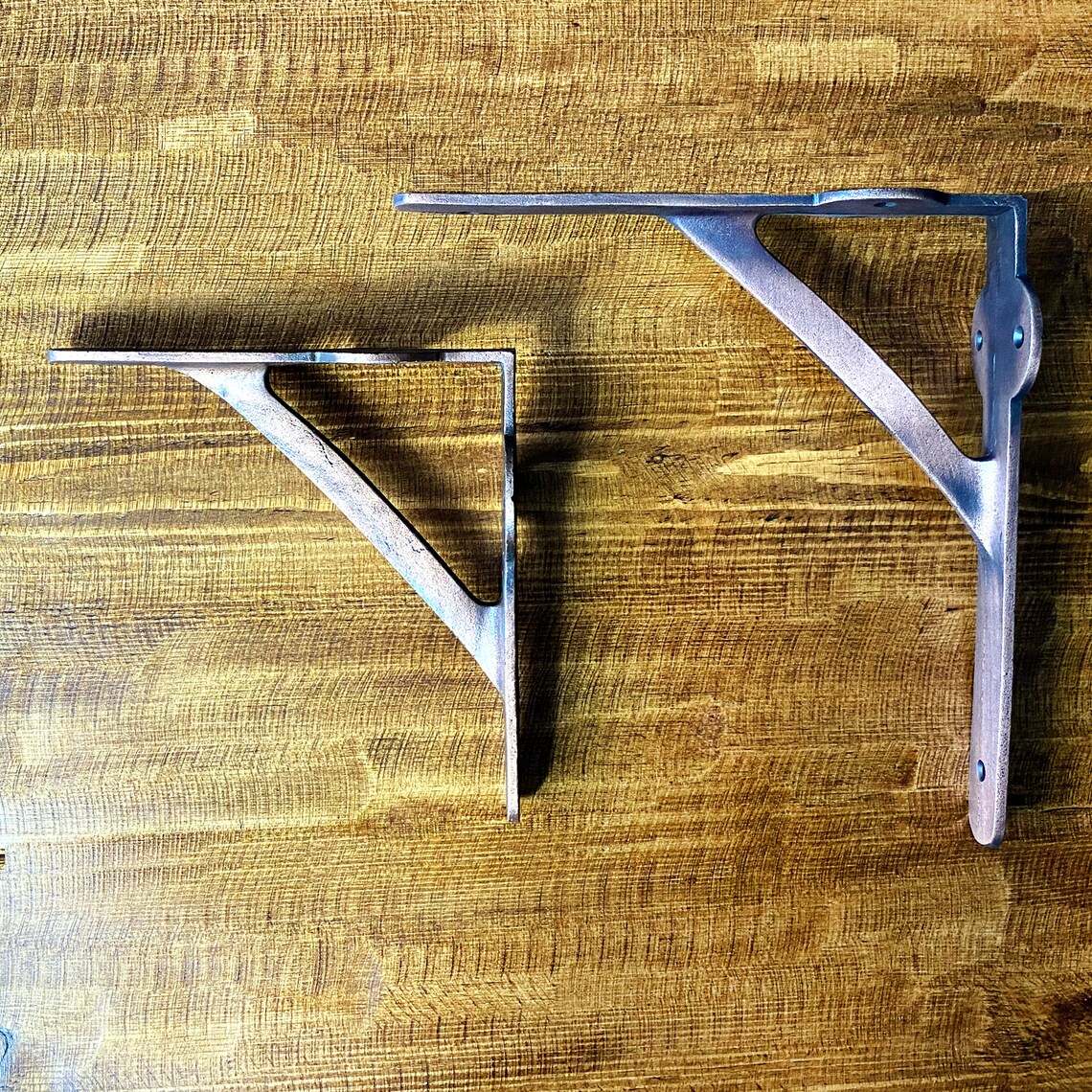 1 Pair Cast Iron Antique Copper Gallows Shelf Brackets 6 - Etsy UK