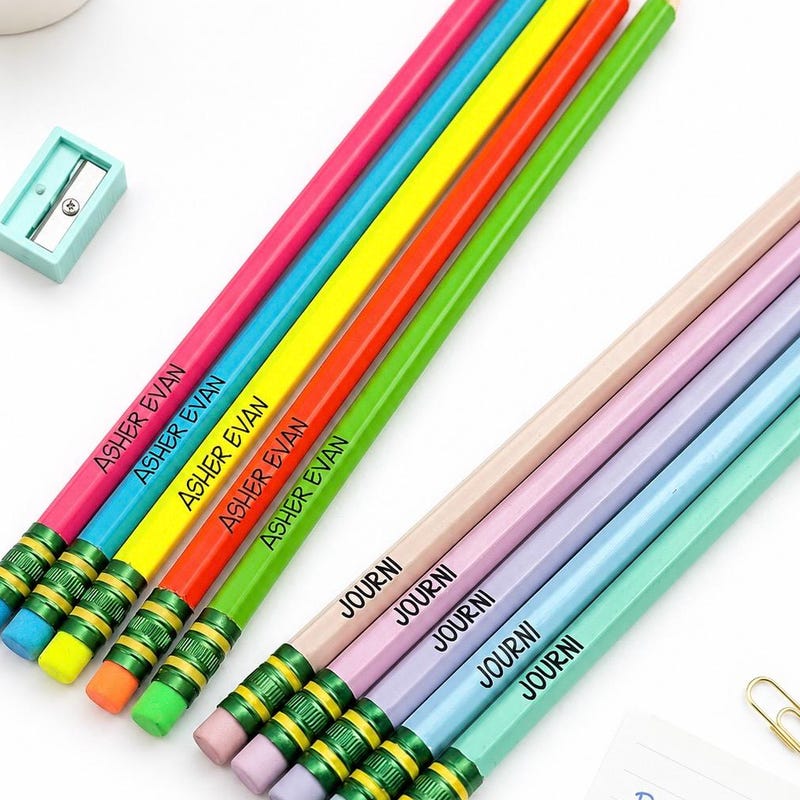 Party Favor Kids Pencils - Etsy
