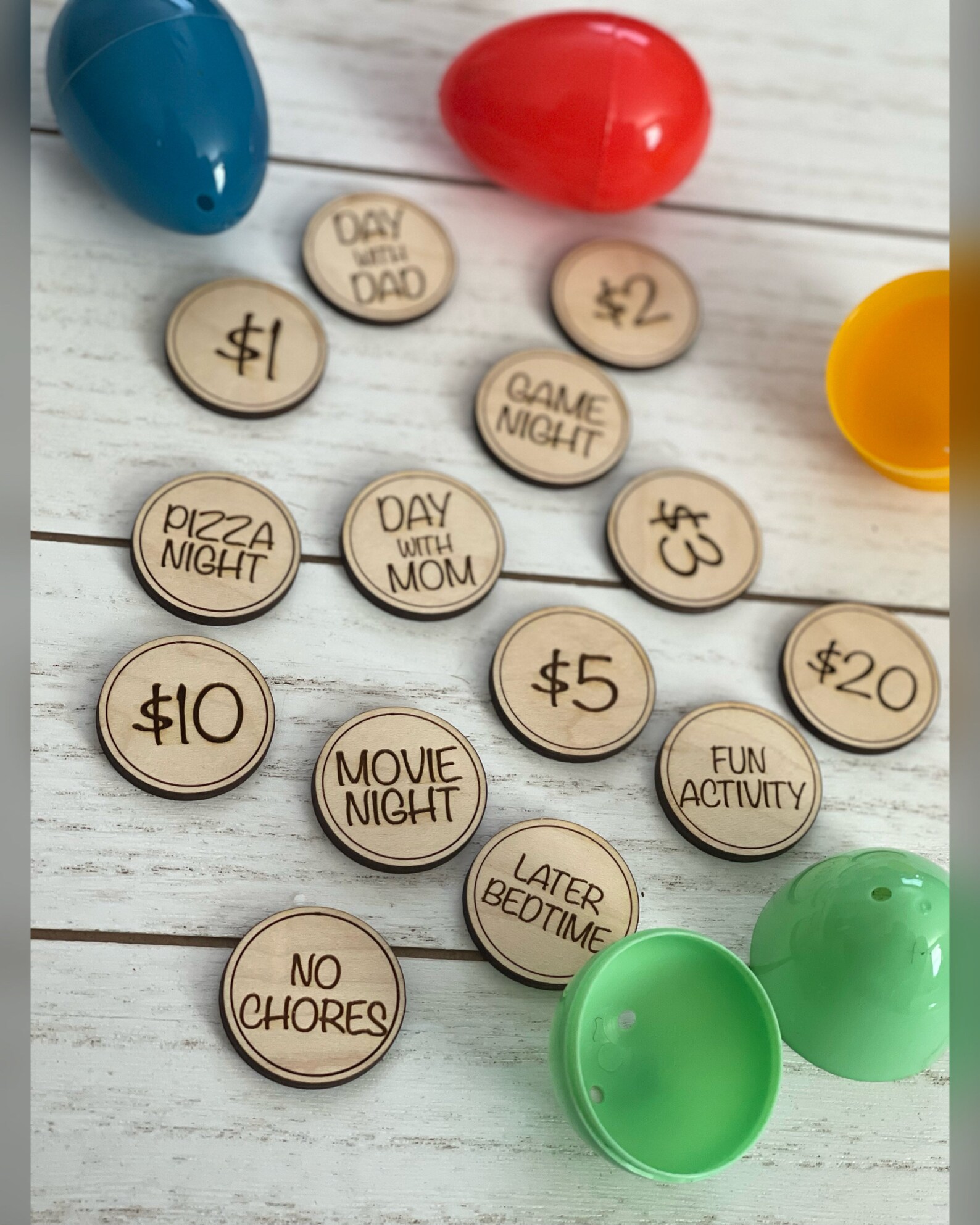 12 Days of Christmas Advent Tokens Stocking Stuffers Chore - Etsy