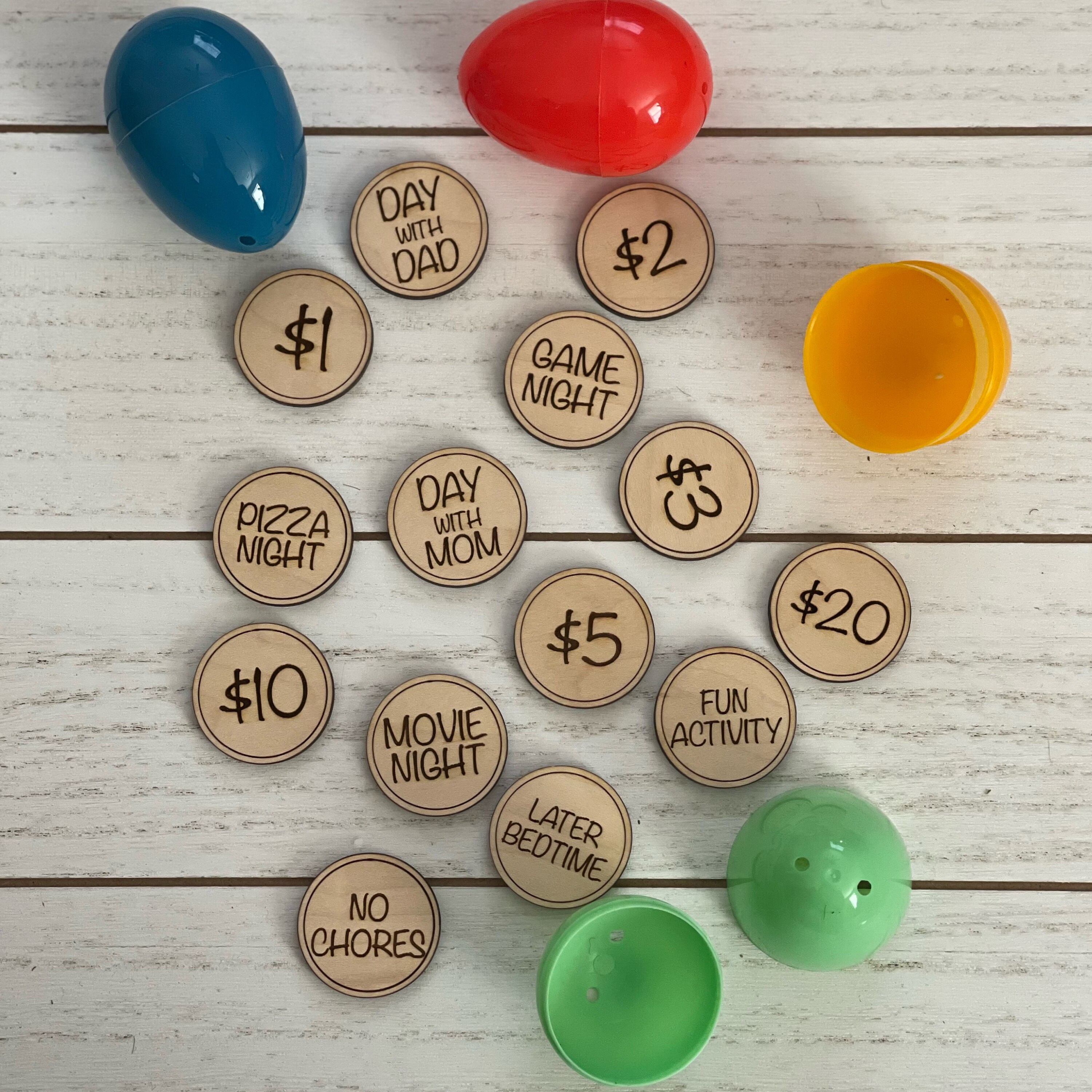 12 Days of Christmas Advent Tokens Stocking Stuffers Chore - Etsy