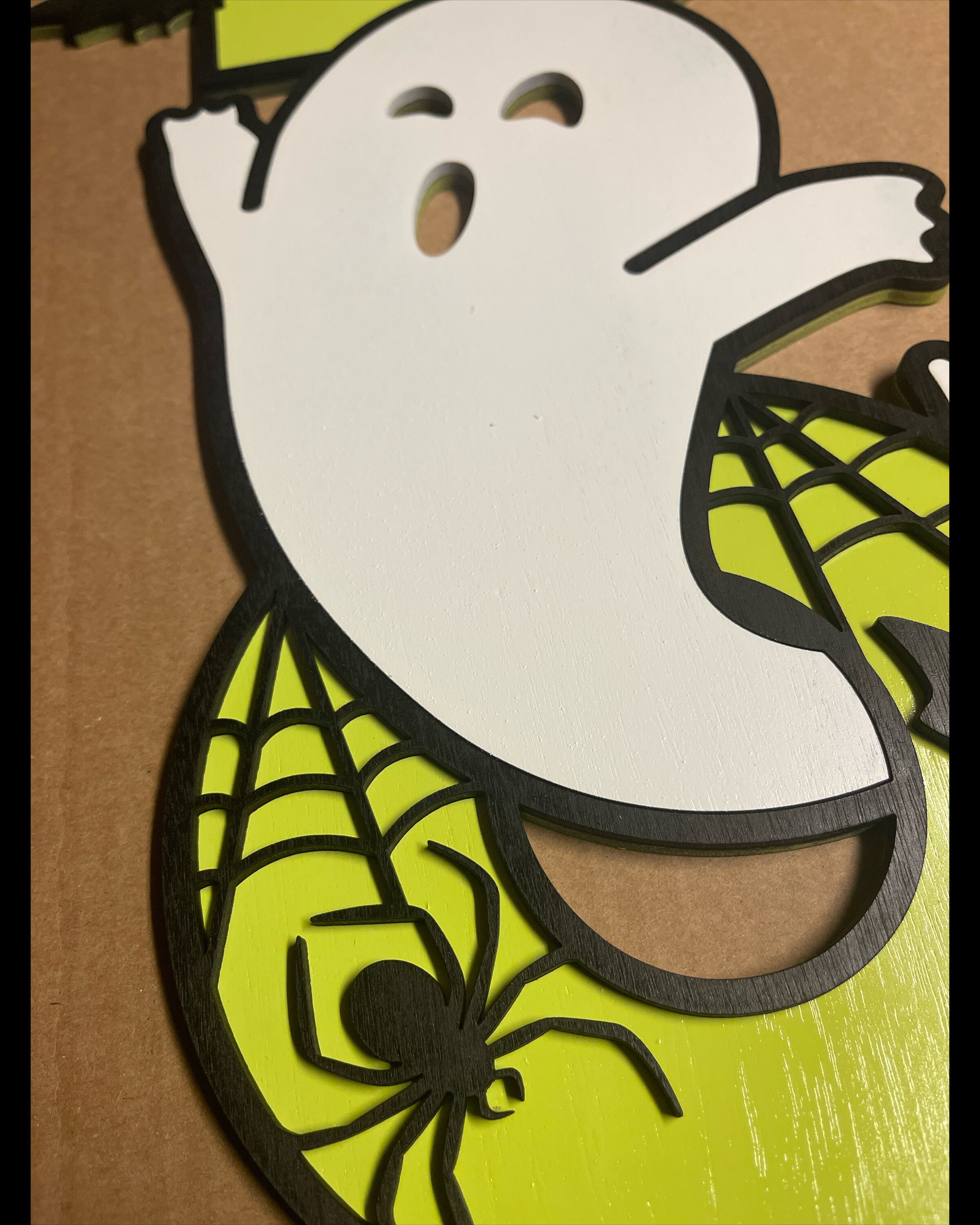 Halloween Boo Door Hanger Ghost Boo Sign Pumpkin Boo Sign - Etsy