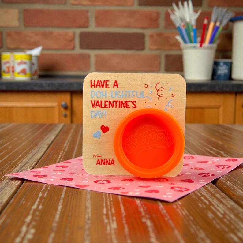 Tarjetas de San Valentín de plastilina, regalos de San Valentín para ...