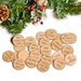 Advent Tokens, 25 Days of Christmas, Stocking Stuffer, Stoking Fillers ...