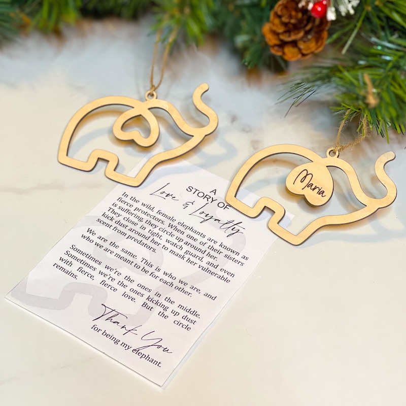 Blue Besties Ornament - Etsy