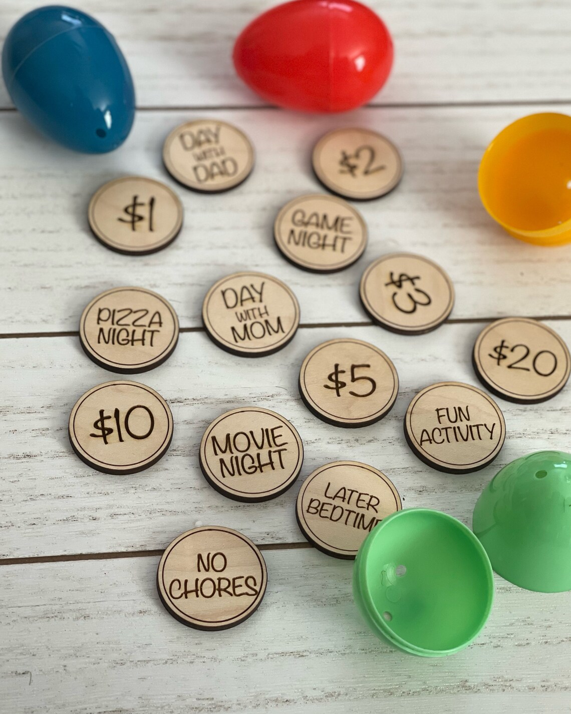 12 Days of Christmas Advent Tokens Stocking Stuffers Chore - Etsy