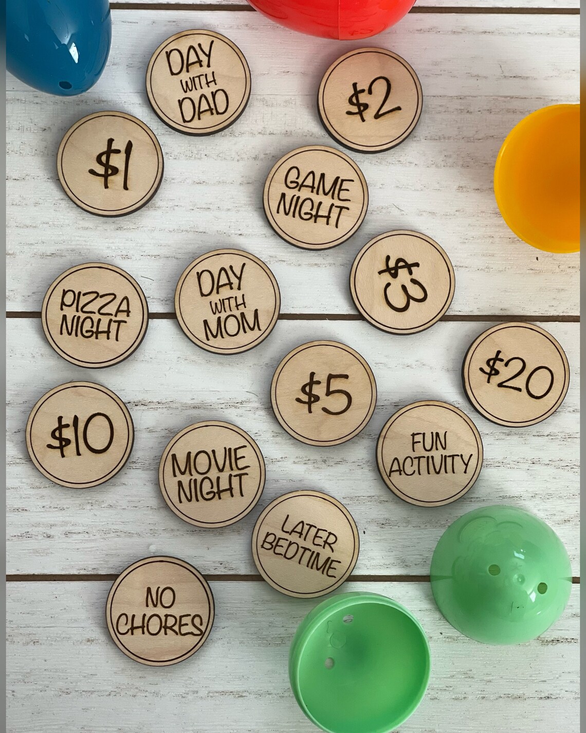 12 Days of Christmas Advent Tokens Stocking Stuffers Chore - Etsy