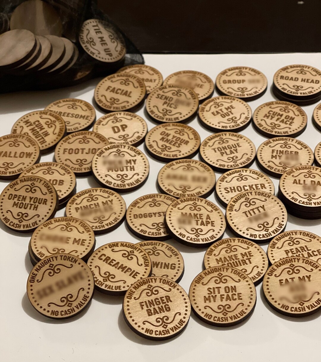 Naughty Tokens Sex Token Anniversary T Bachelorette Party Bridal