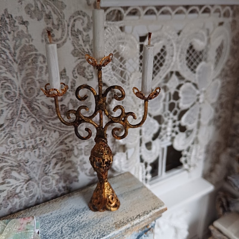 Miniature Candelabra - Etsy
