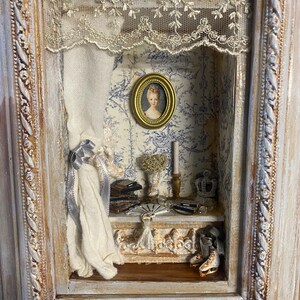 Miniature French Roombox/diorama/one Inch Scale Miniature/broqante ...
