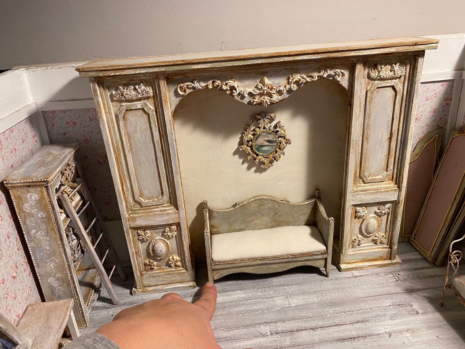 Miniature All in One Wall Unit /wall Decoration/ Setup One - Etsy