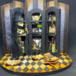 Miniature Dollhouse Divider/witch Divider/witch Craft Dollhouse/one ...