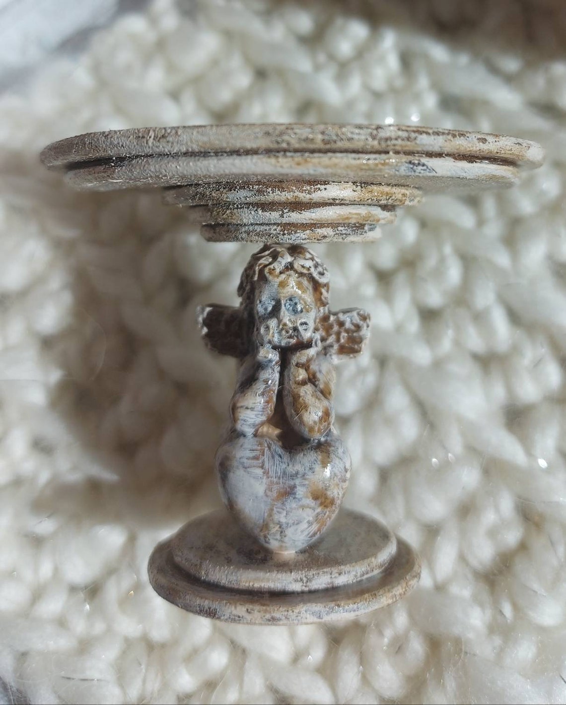 Miniature Antique Angel Coffee Table One Inch Scale Vintage | Etsy