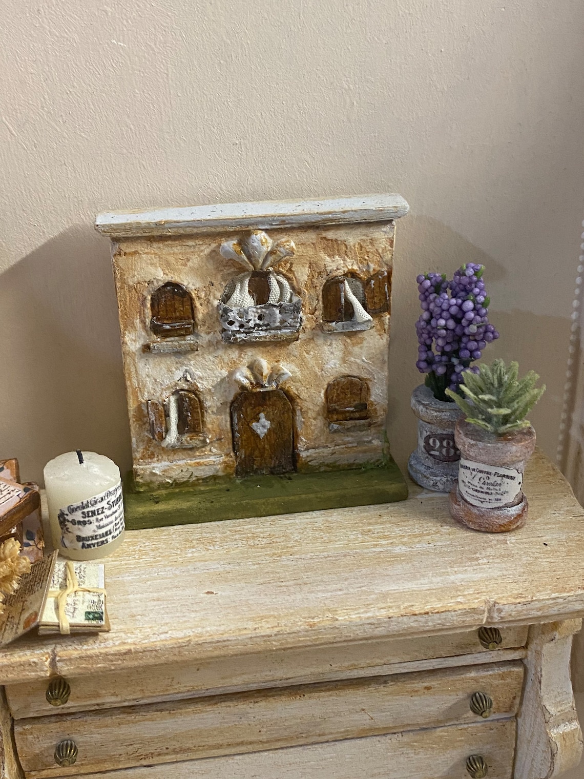 Miniature Facade /diorama/ Miniature Scene/french Miniature - Etsy