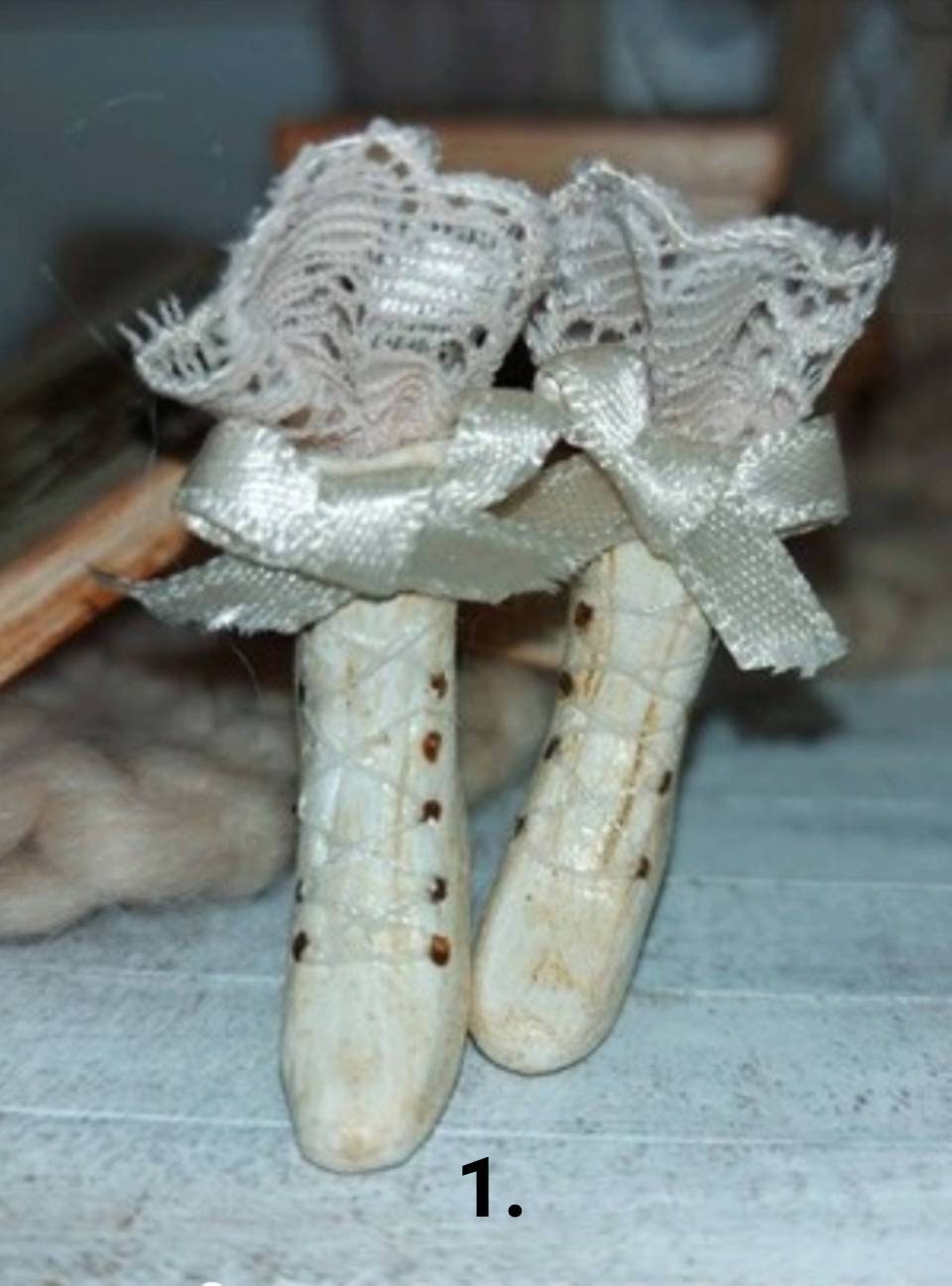 Victorian Shoes Dollhouse Vintage Boots One Inch Scale 1:12 - Etsy