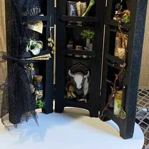 Miniature Dollhouse Divider/witch Divider/witch Craft Dollhouse/one ...