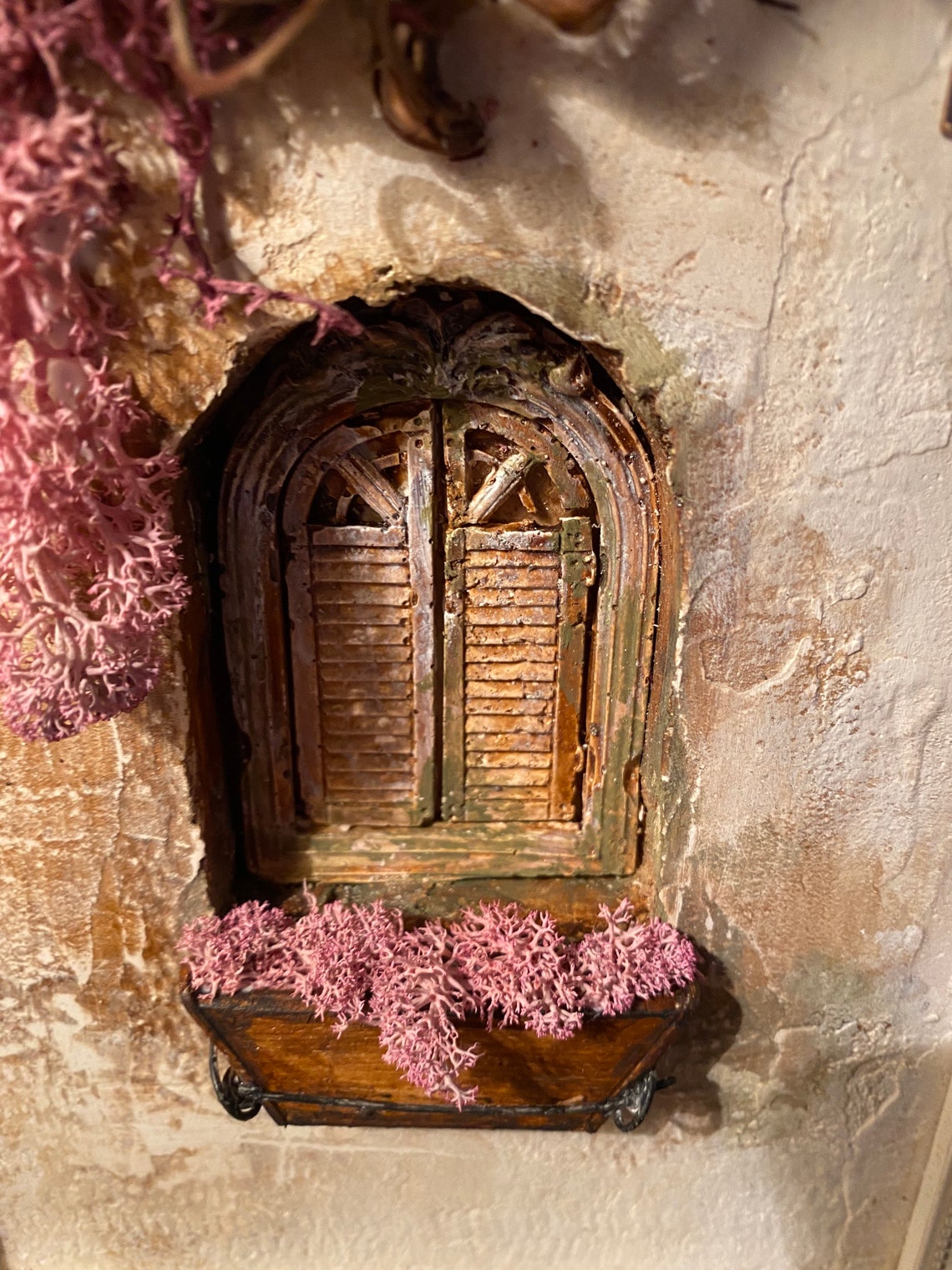 Miniature Old Framed Window/antique Window/roombox - Etsy