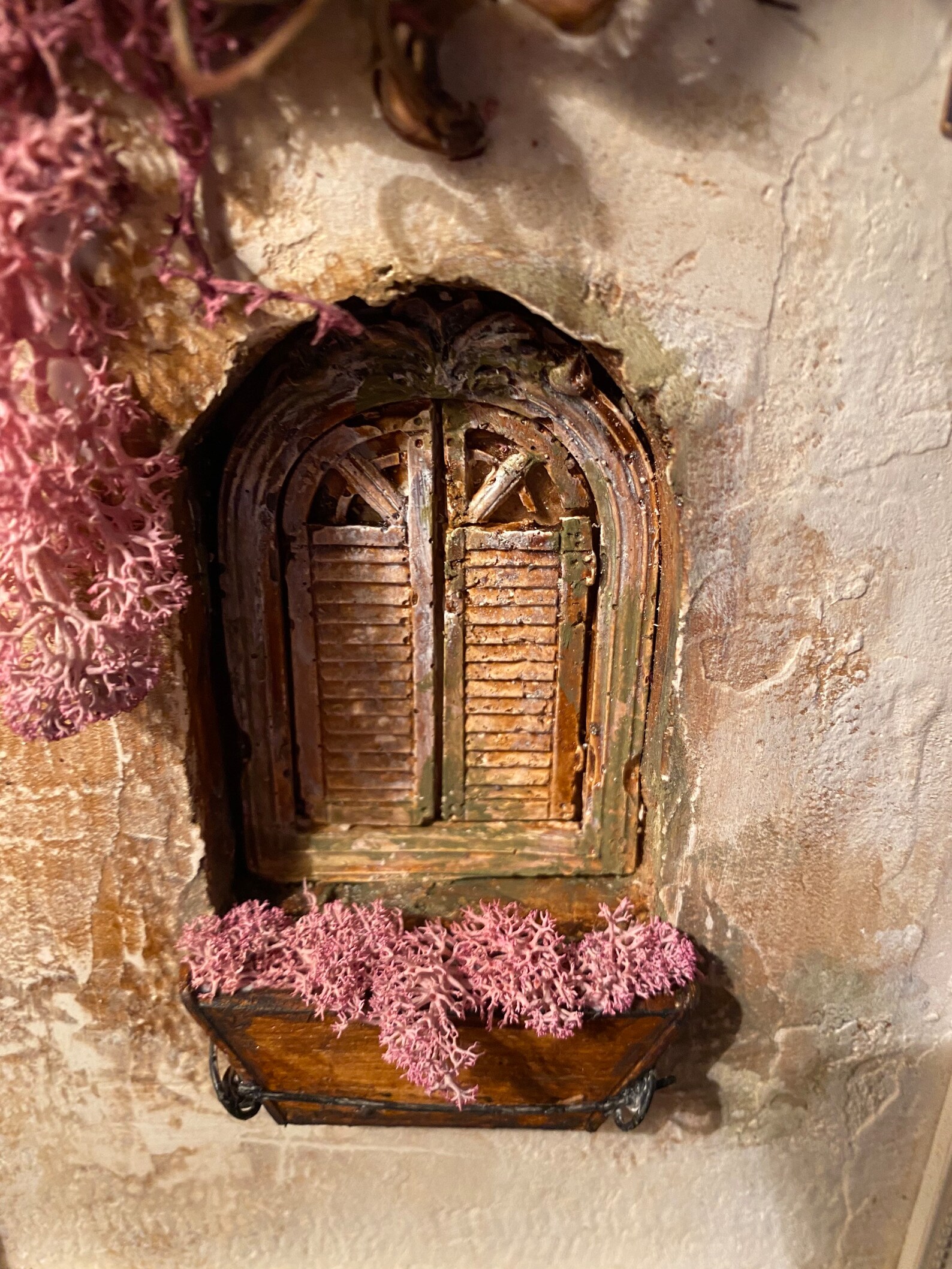 Miniature Old Framed Window/antique Window/roombox - Etsy