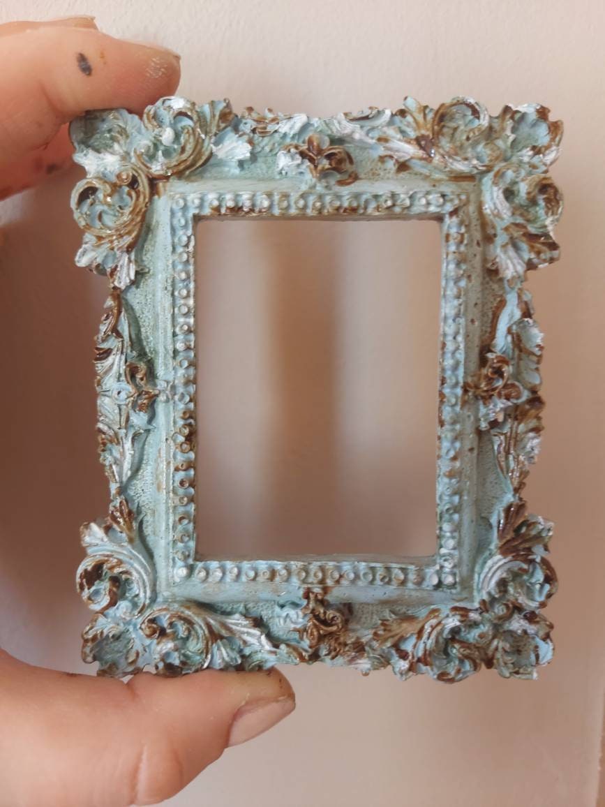 Antique Baroque French Style Miniature Frames One Inch | Etsy UK