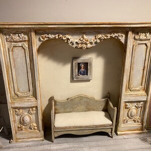 Miniature All in One Wall Unit /wall Decoration/ Setup One Inch Scale ...