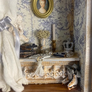 Miniature French Roombox/diorama/one Inch Scale Miniature/broqante ...