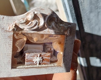 Miniature Gothic Diorama/display/miniature Gothic - Etsy