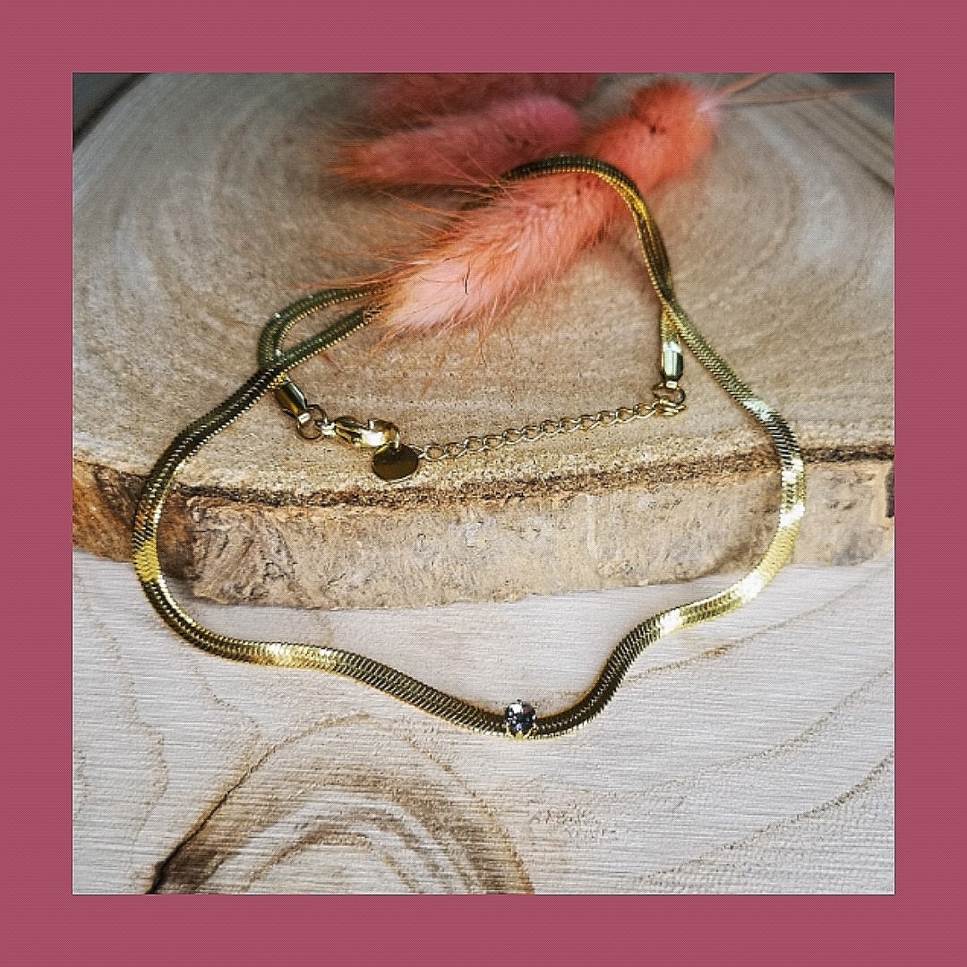 LINN Necklace I Elegant Snake Link Chain I Timeless Fashion Jewelry I ...