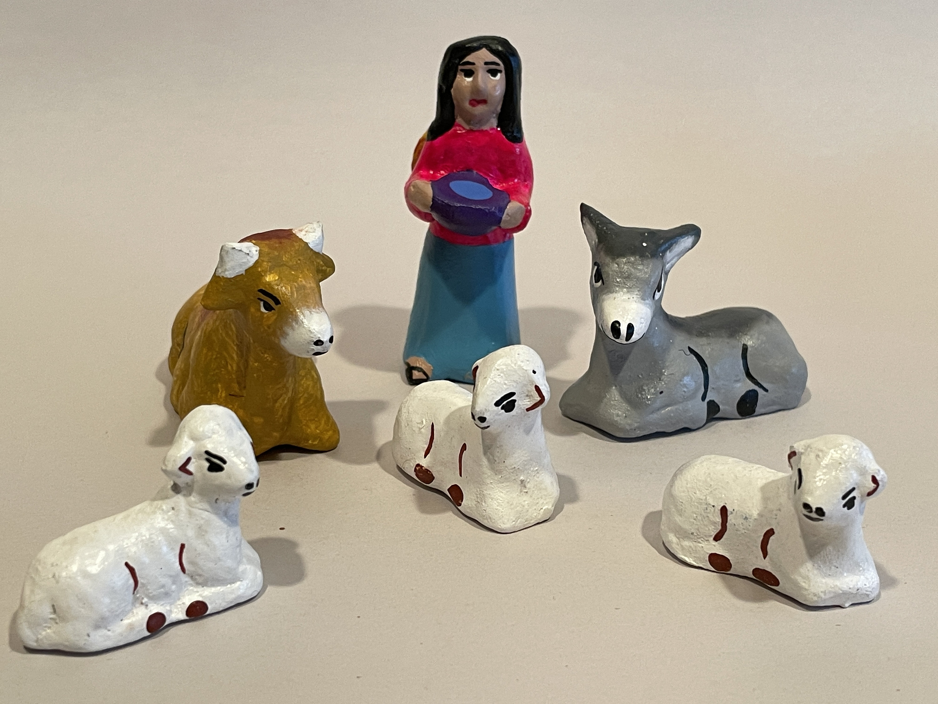 Small Clay Nativity Small Mexican Nativity Mexican Nativity - Etsy