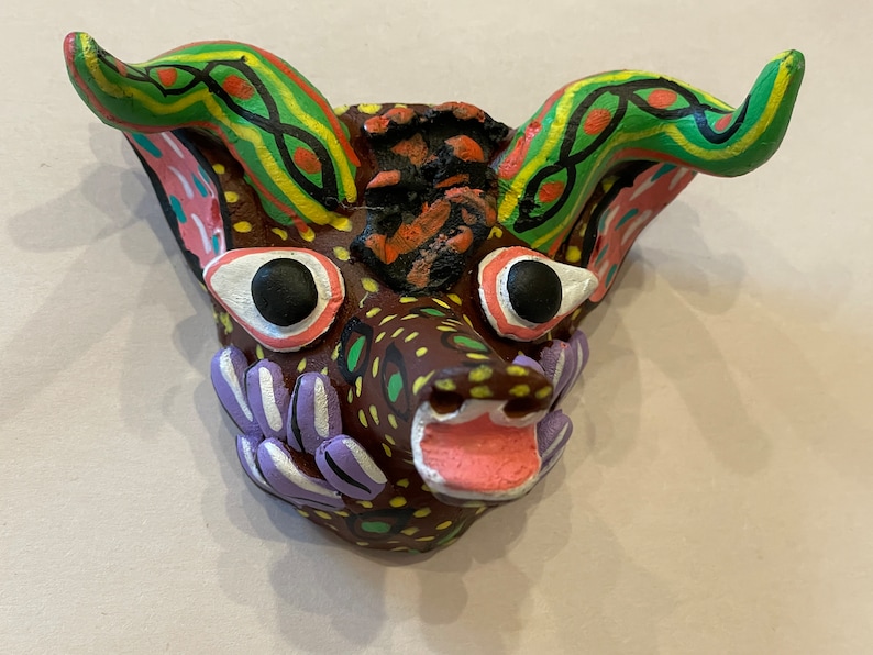 Small devil Masks From Michoacan Mexican Folk - Etsy