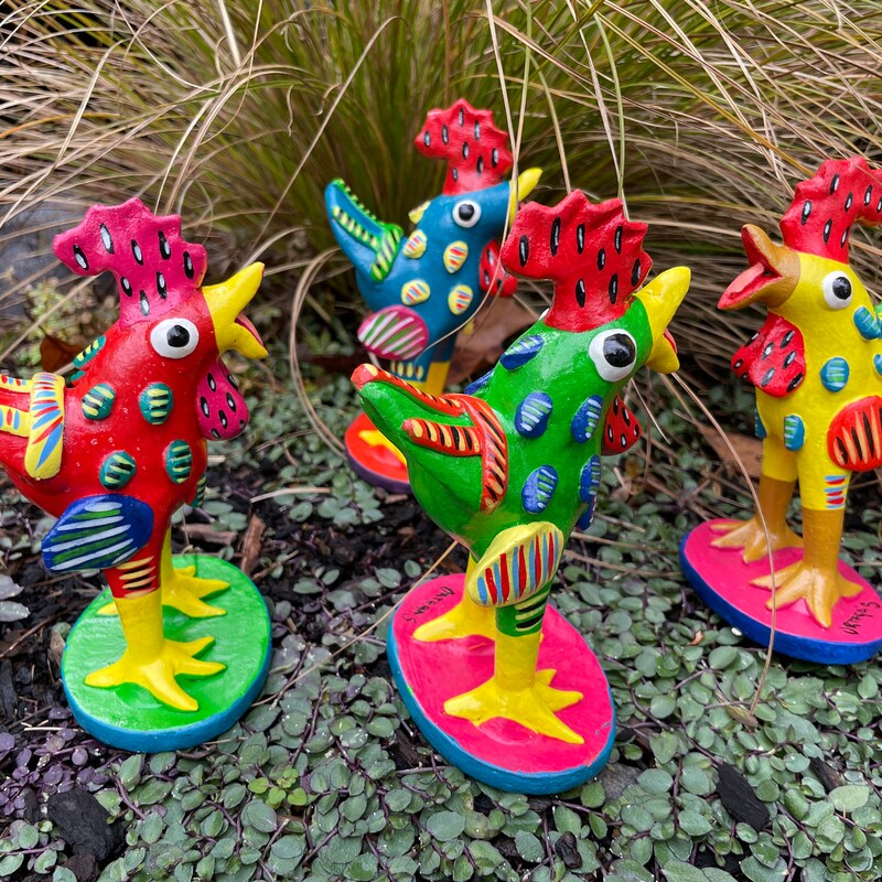 Rooster Folk Art - Etsy