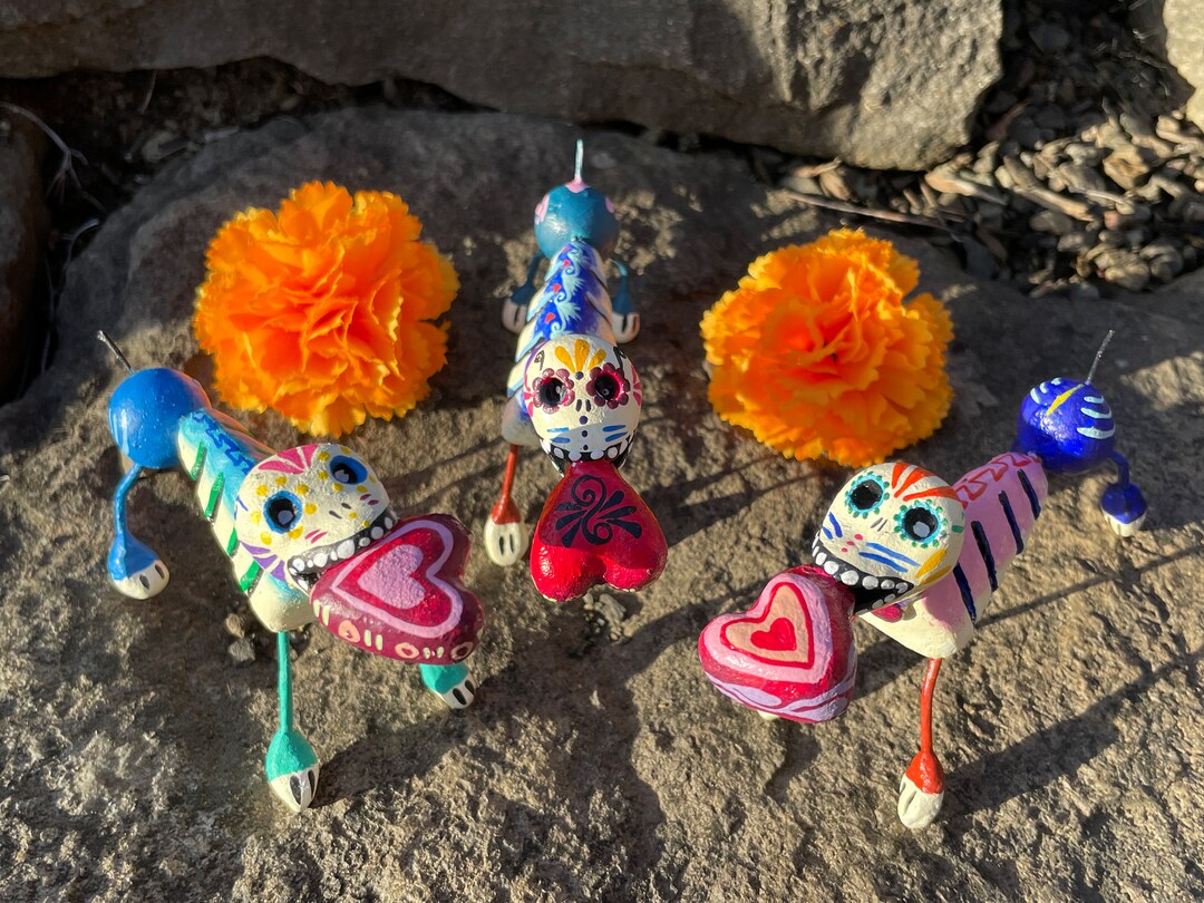 Day of the Dead Dog, CATRINA, Dia De Los Muertos Dog, Dog With Heart ...