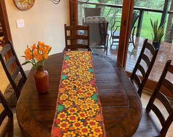 Mexican Table Runner | Etsy