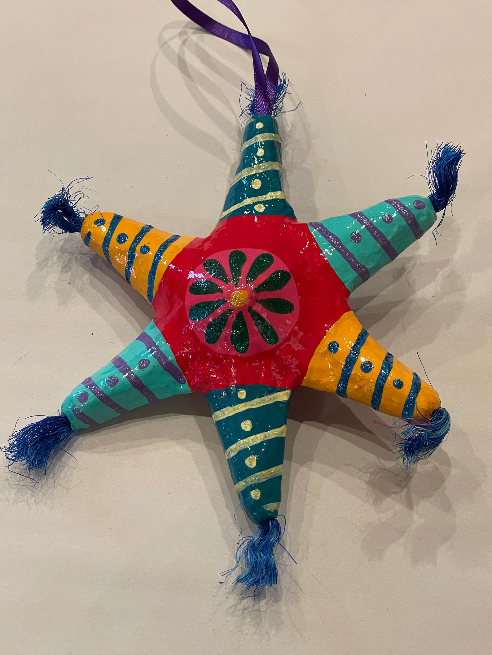 LARGE Mexican PINATA Ornaments Mexican Christmas Ornament | Etsy