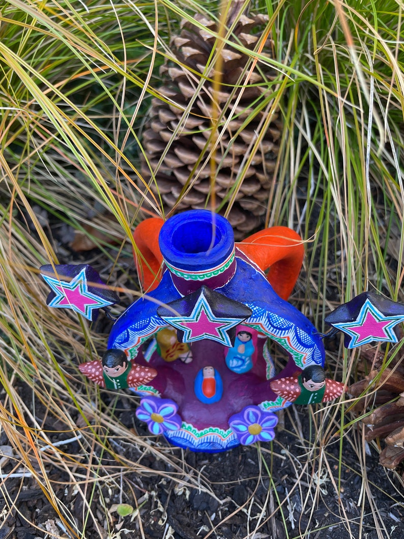 Mexican NATIVITY Set, Mexican Nativity, Mexican Creche, Christmas Decor ...
