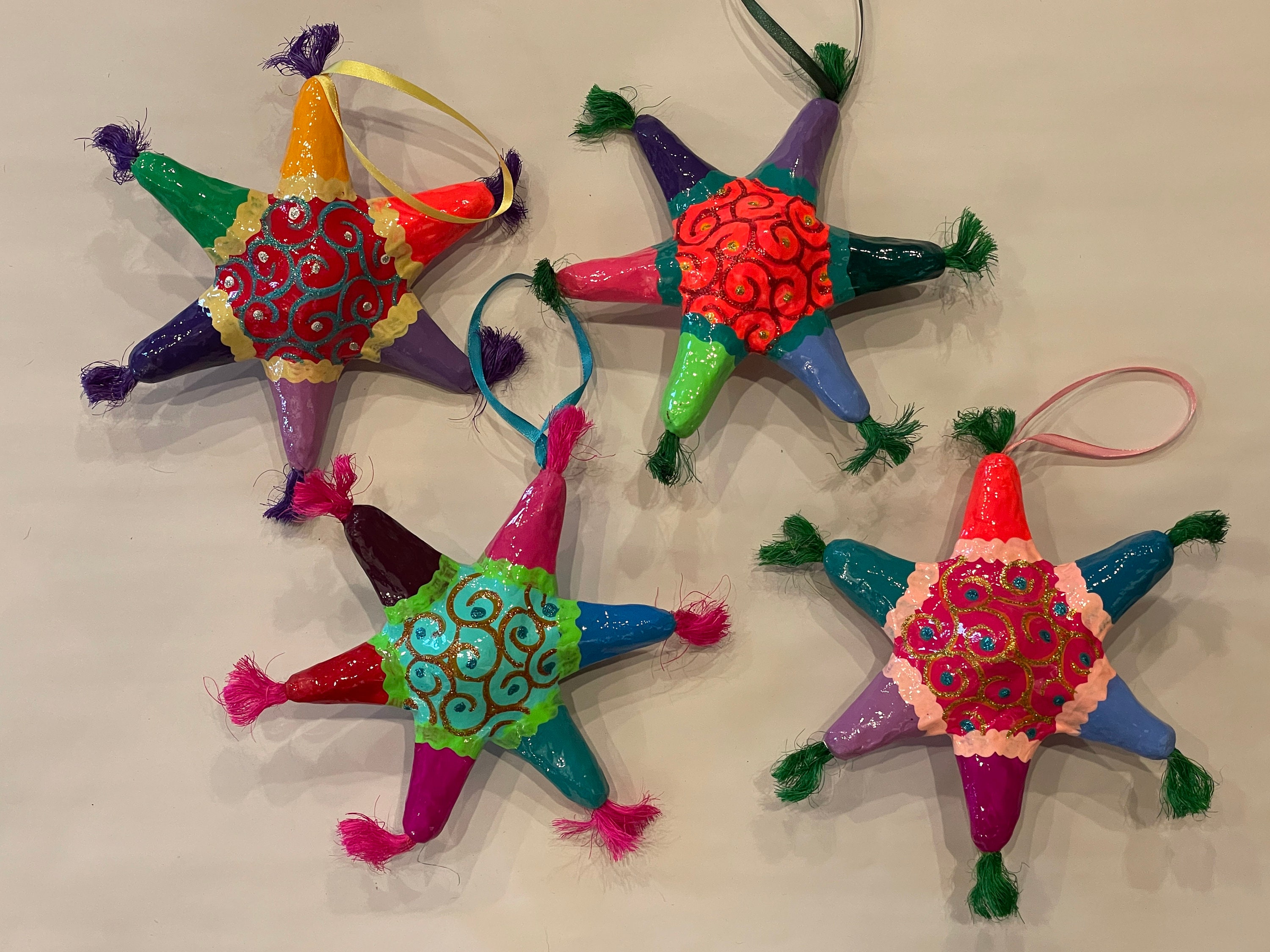 LARGE Mexican PINATA Ornaments Mexican Christmas Ornament - Etsy