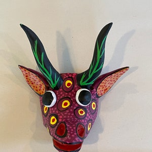 Small devil Masks From Michoacan Mexican Folk - Etsy